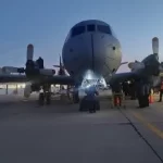 Luis Petri celebró la llegada del primero de los cuatro P3 Orion para la Armada Argentina